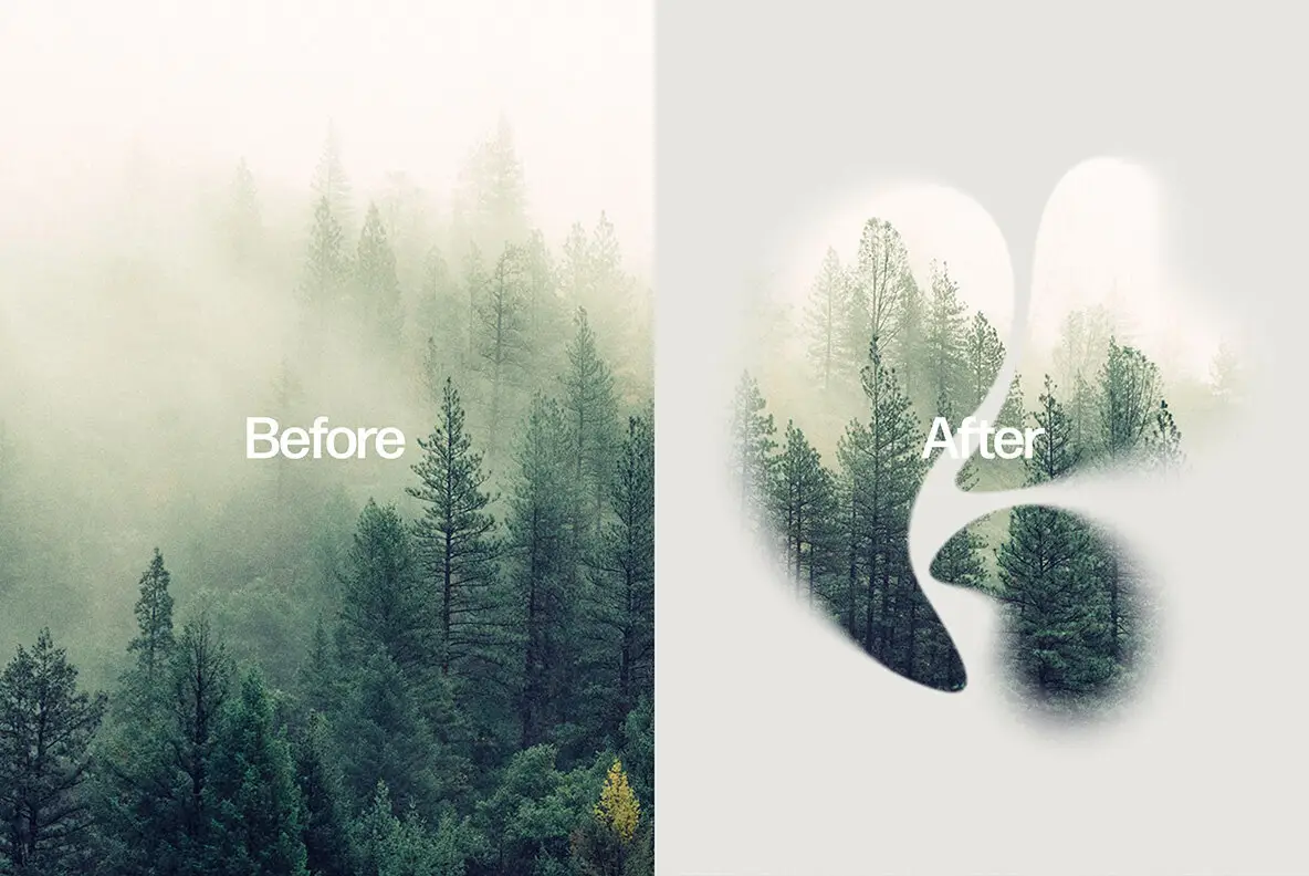 Blurry Shapes Overlay Effect Graphics - YouWorkForThem