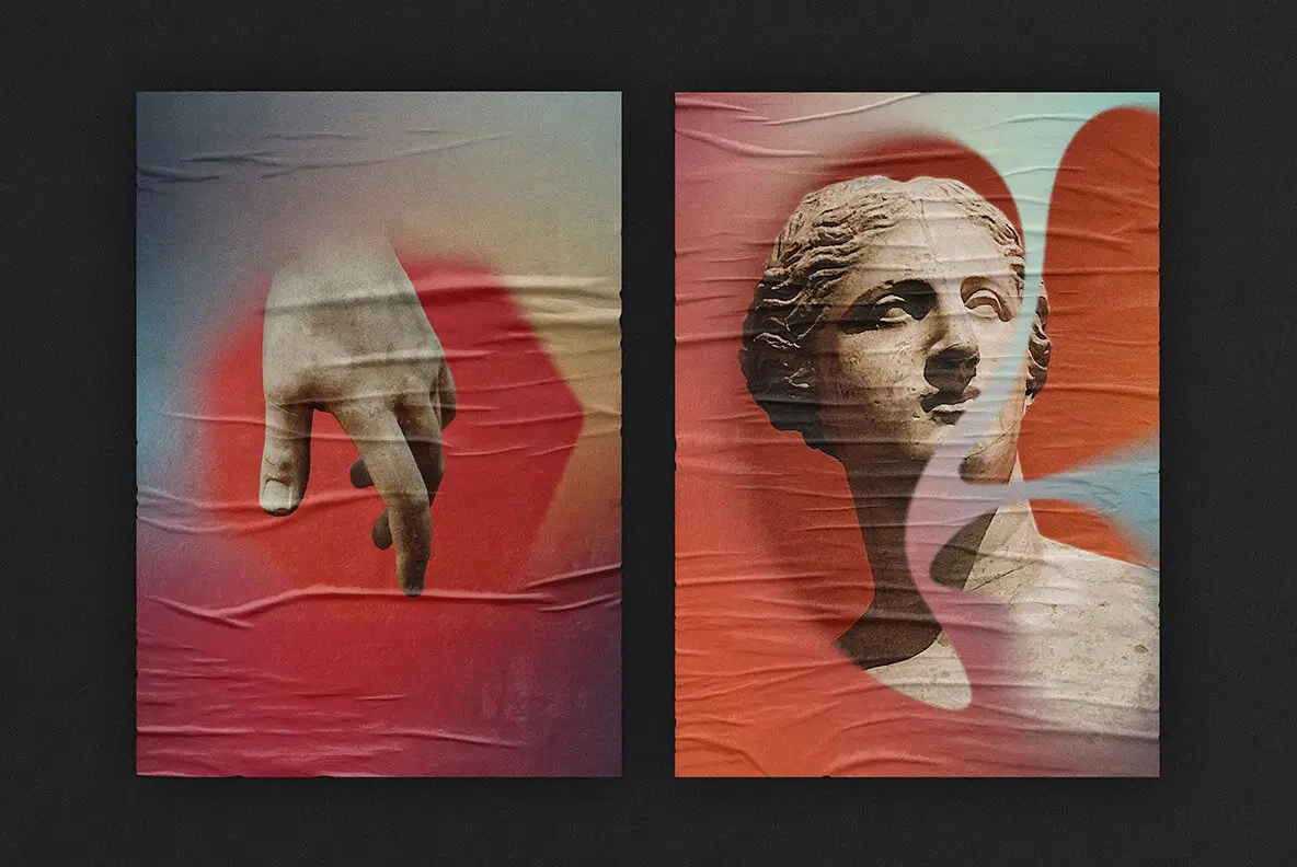 Blurry Shapes Overlay Effect Graphics - YouWorkForThem