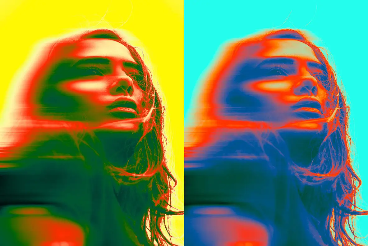 Thermal Camera Photo Effect - YouWorkForThem