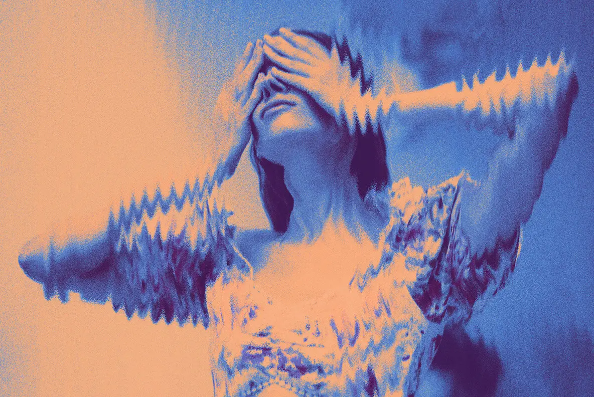 Sand Grain Distortion Photo Effect - YouWorkForThem