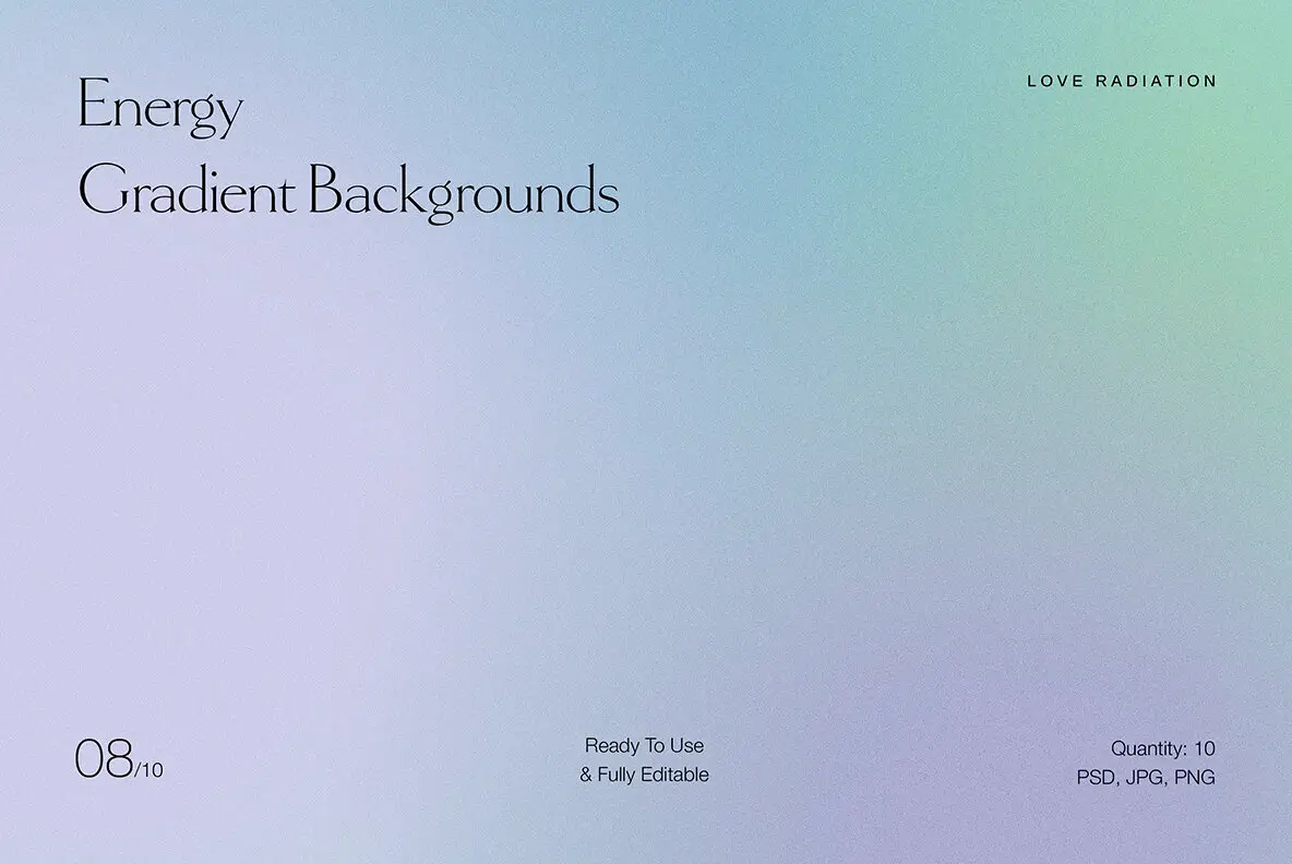 Energy Bright Neon Grainy Gradient Backgrounds PSD Graphics ...