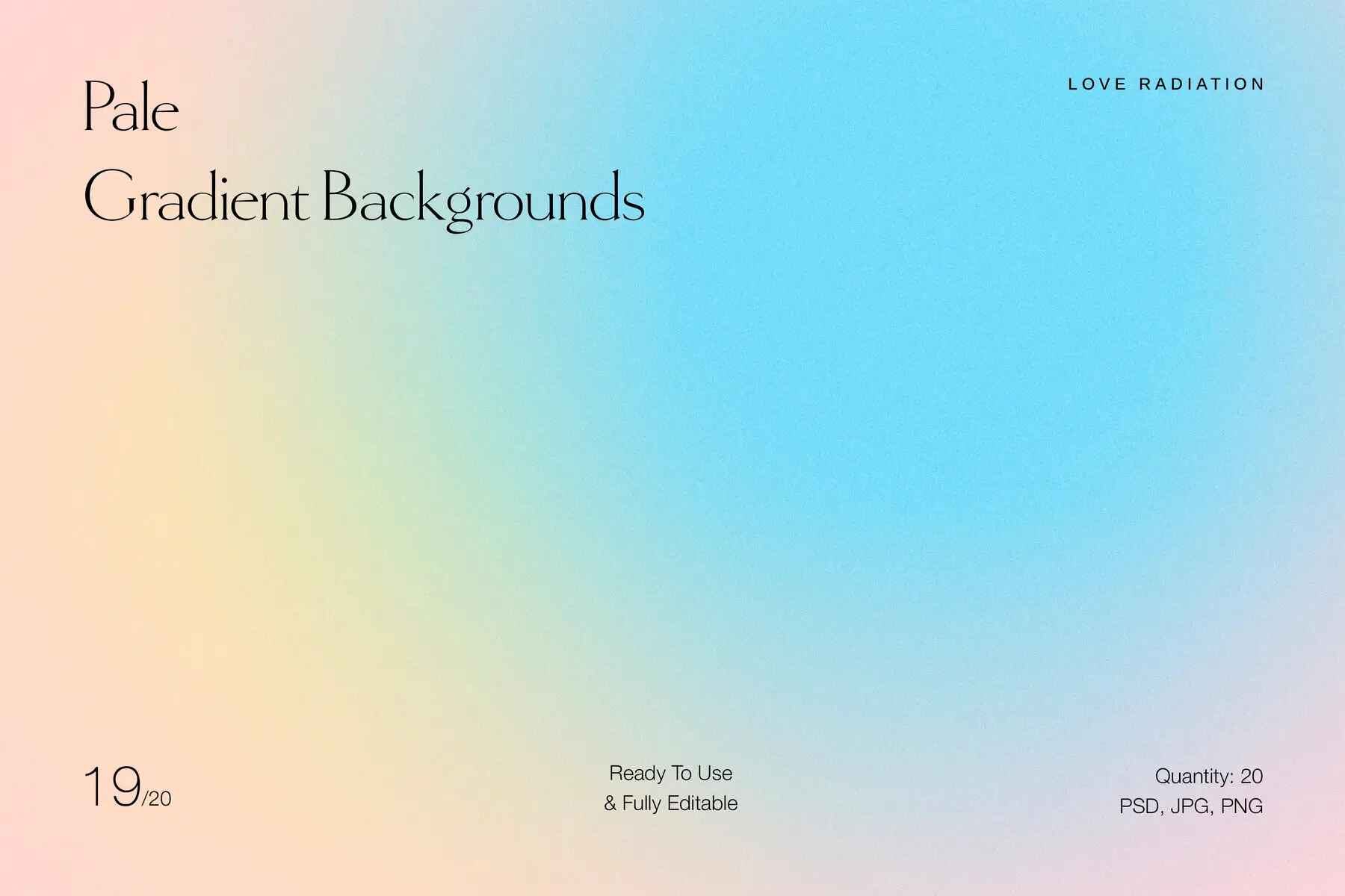 Pale Abstract Pastel Grainy Gradient Backgrounds PSD Graphics ...
