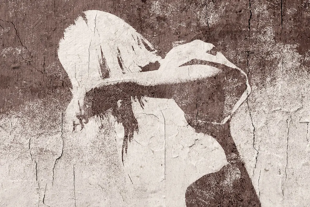 Grunge Wall Photo Effect Font - FontPath