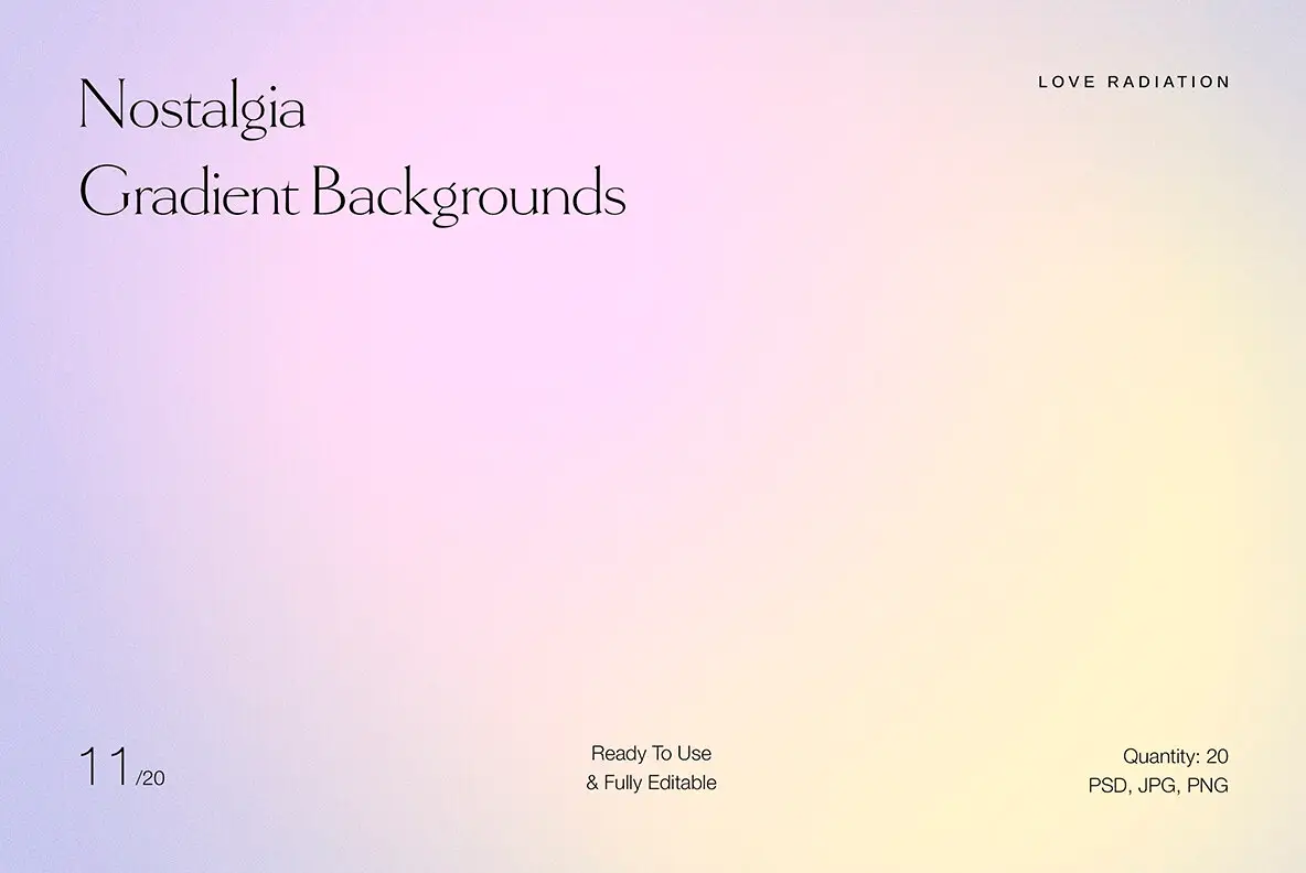 Nostalgia Abstract Pastel Grainy Gradient Backgrounds PSD Graphics ...