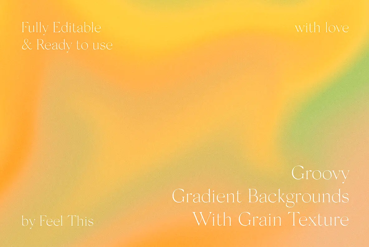 Groovy Liquid Grainy Gradient Textures Backgrounds Graphics ...