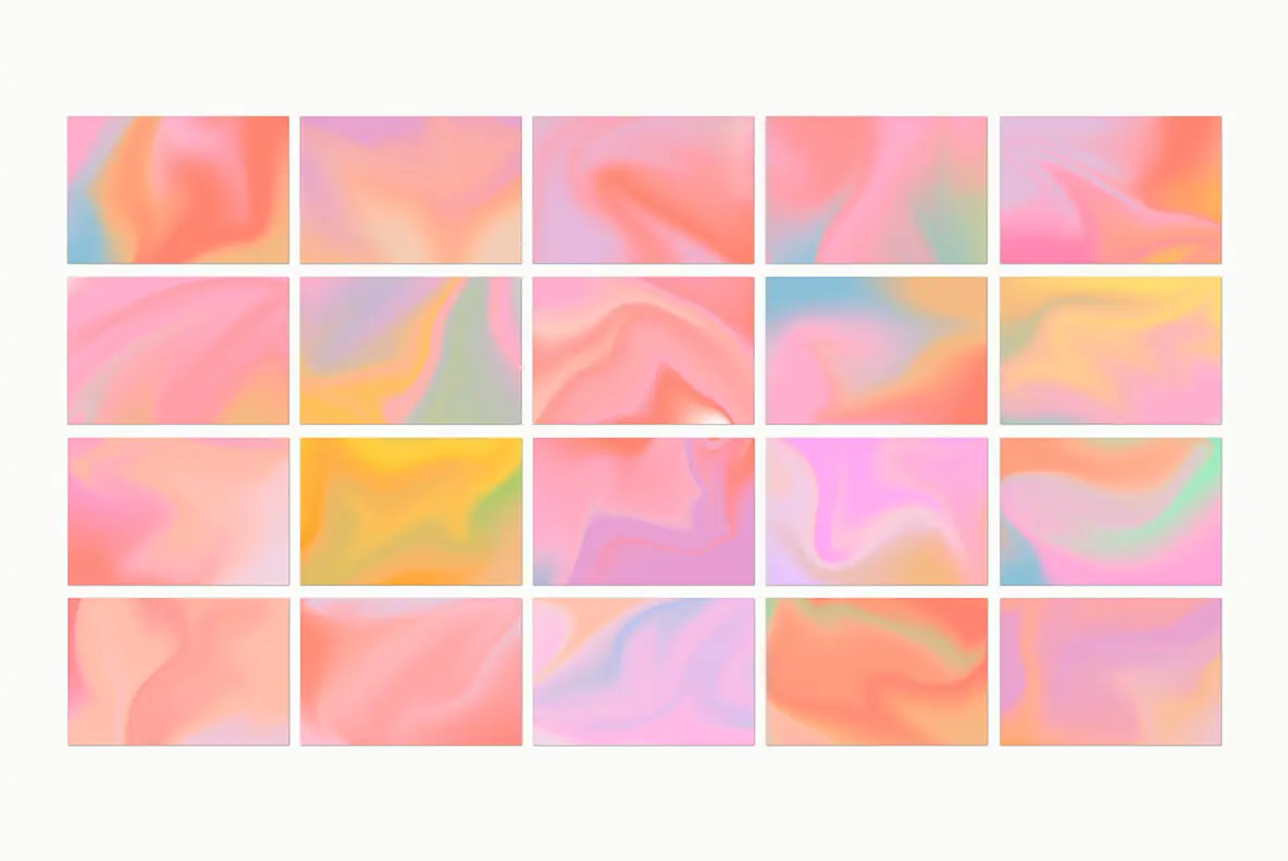 Groovy Liquid Grainy Gradient Textures Backgrounds Graphics - YouWorkForThem