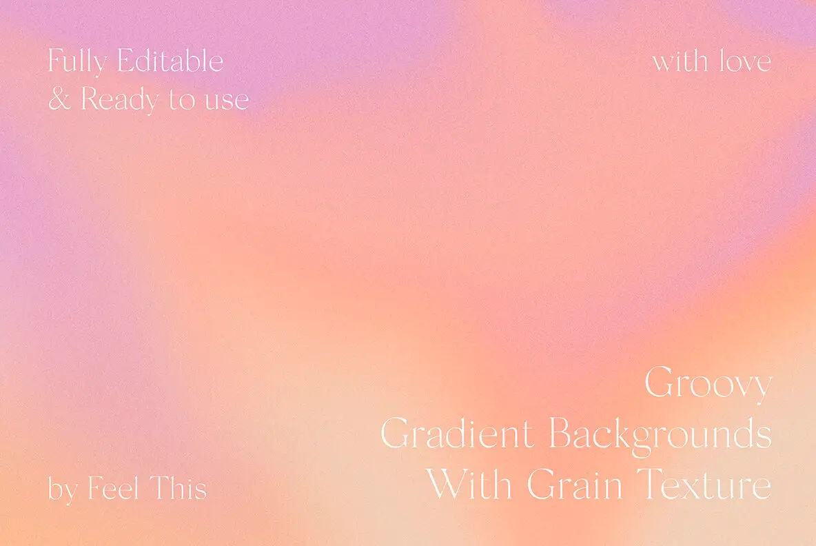 Groovy Liquid Grainy Gradient Textures Backgrounds Graphics ...