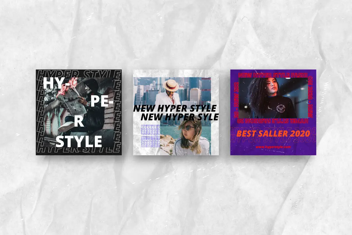Hyper Story Feed Instagram Template Graphics - YouWorkForThem
