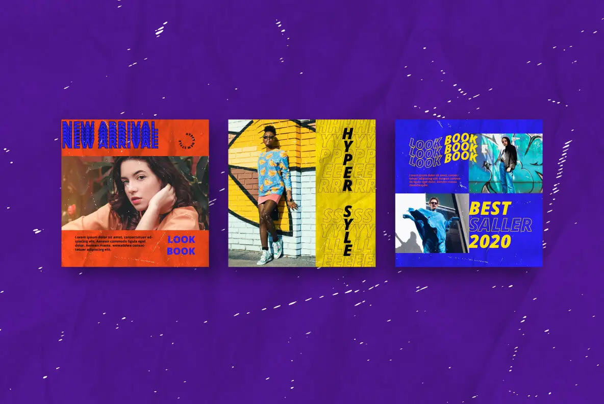 Hyper Story Feed Instagram Template Graphics - YouWorkForThem