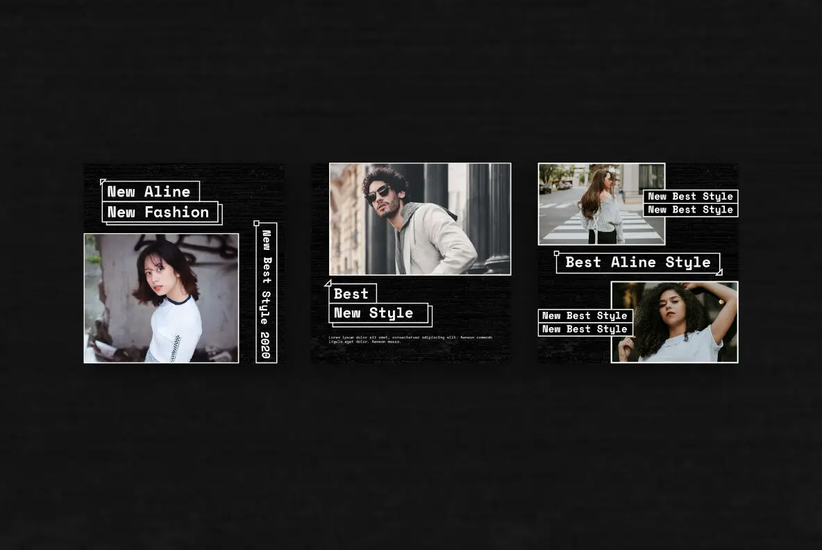 Aline Story Feed Instagram Template Graphics - YouWorkForThem