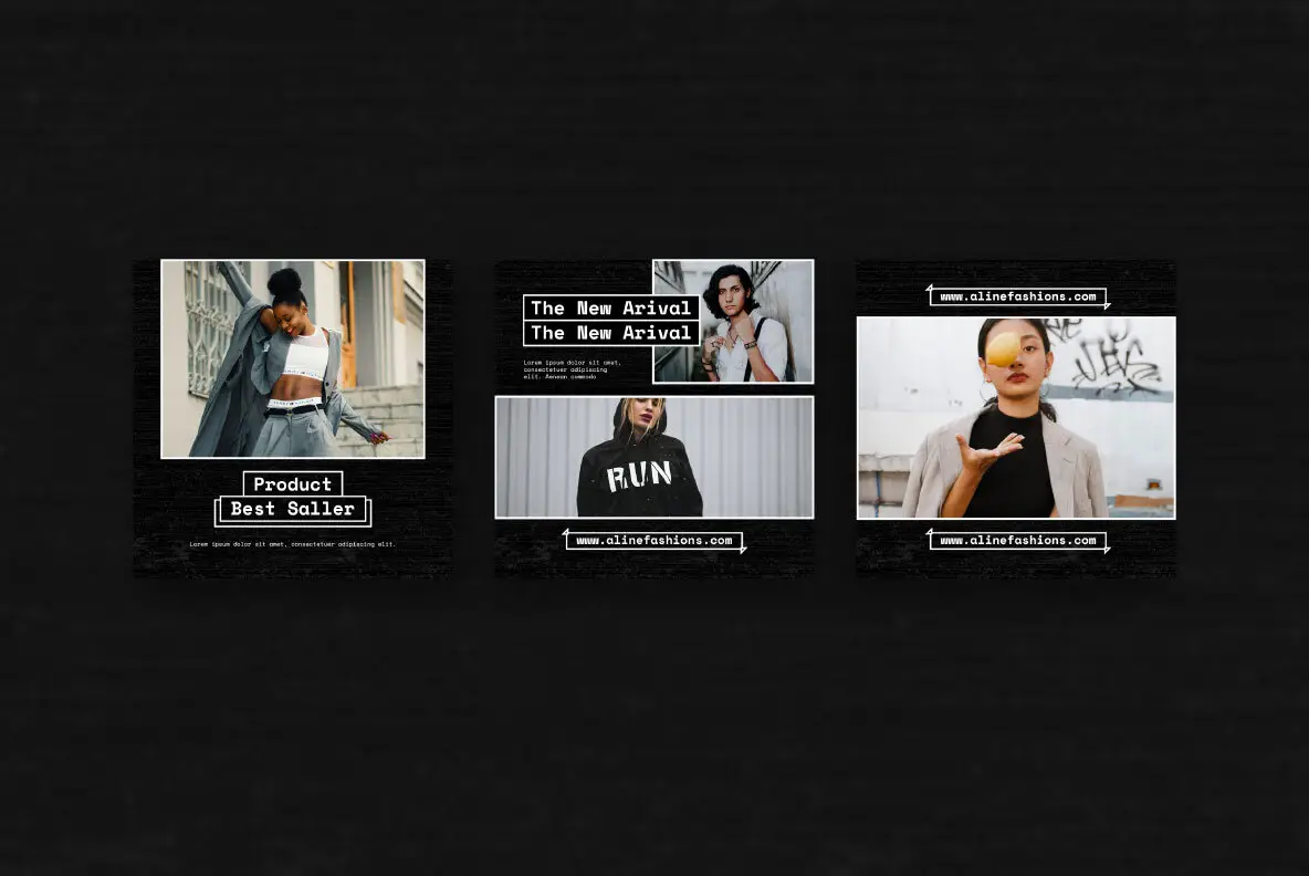 Aline Story Feed Instagram Template Graphics - YouWorkForThem