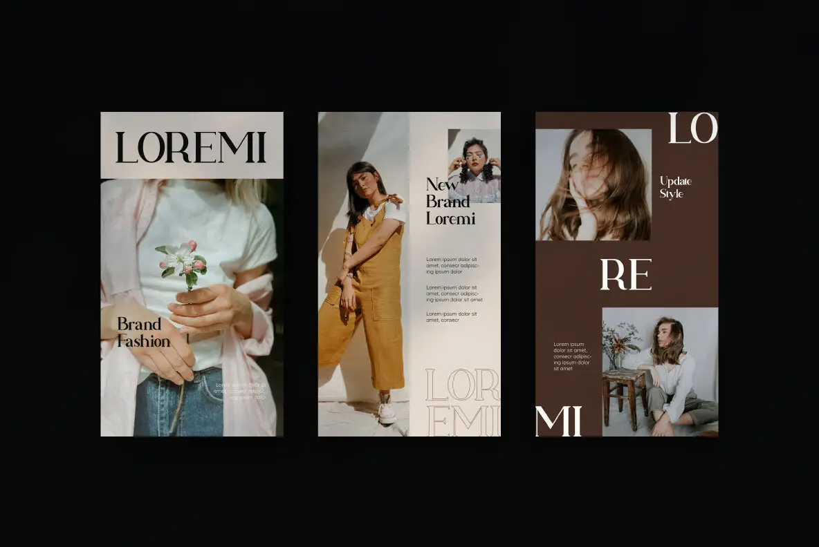 Loremi Instagram Template Graphics - YouWorkForThem