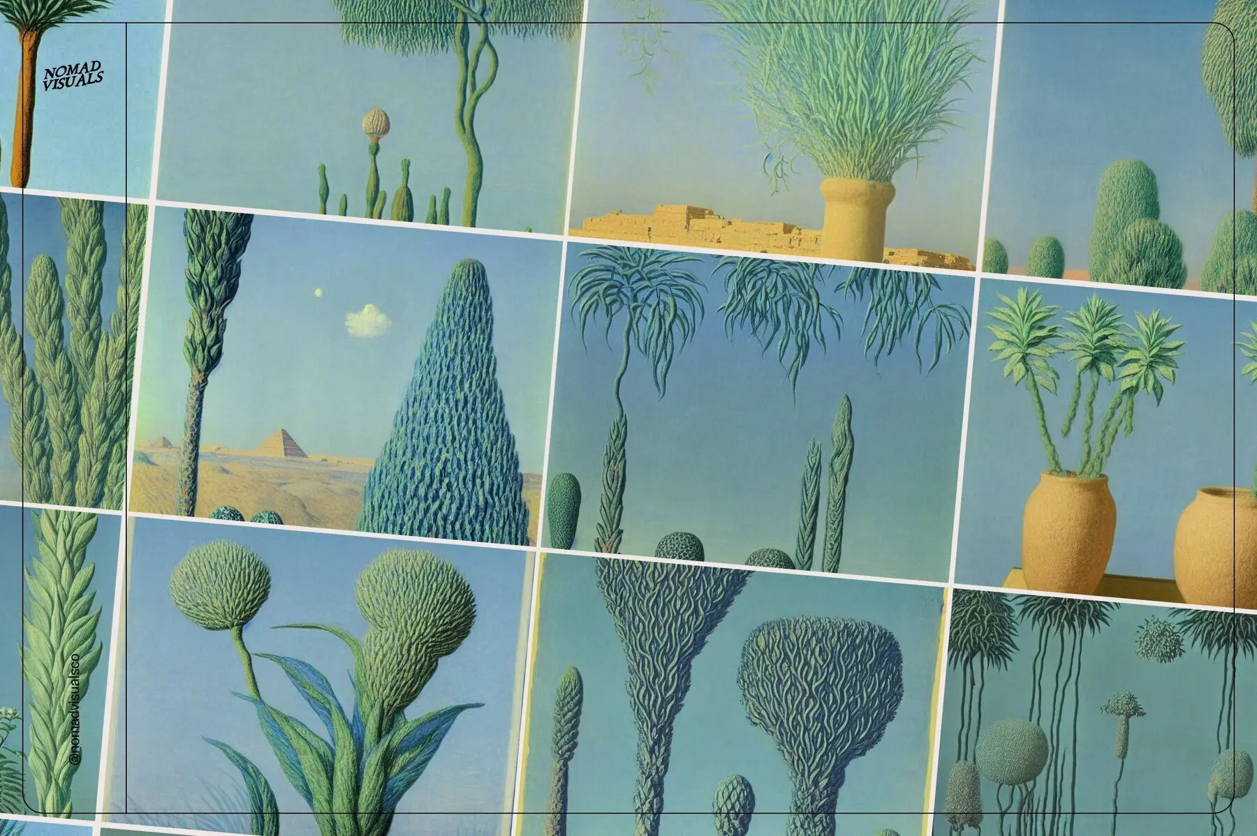 Botanical Surrealism Graphics - YouWorkForThem