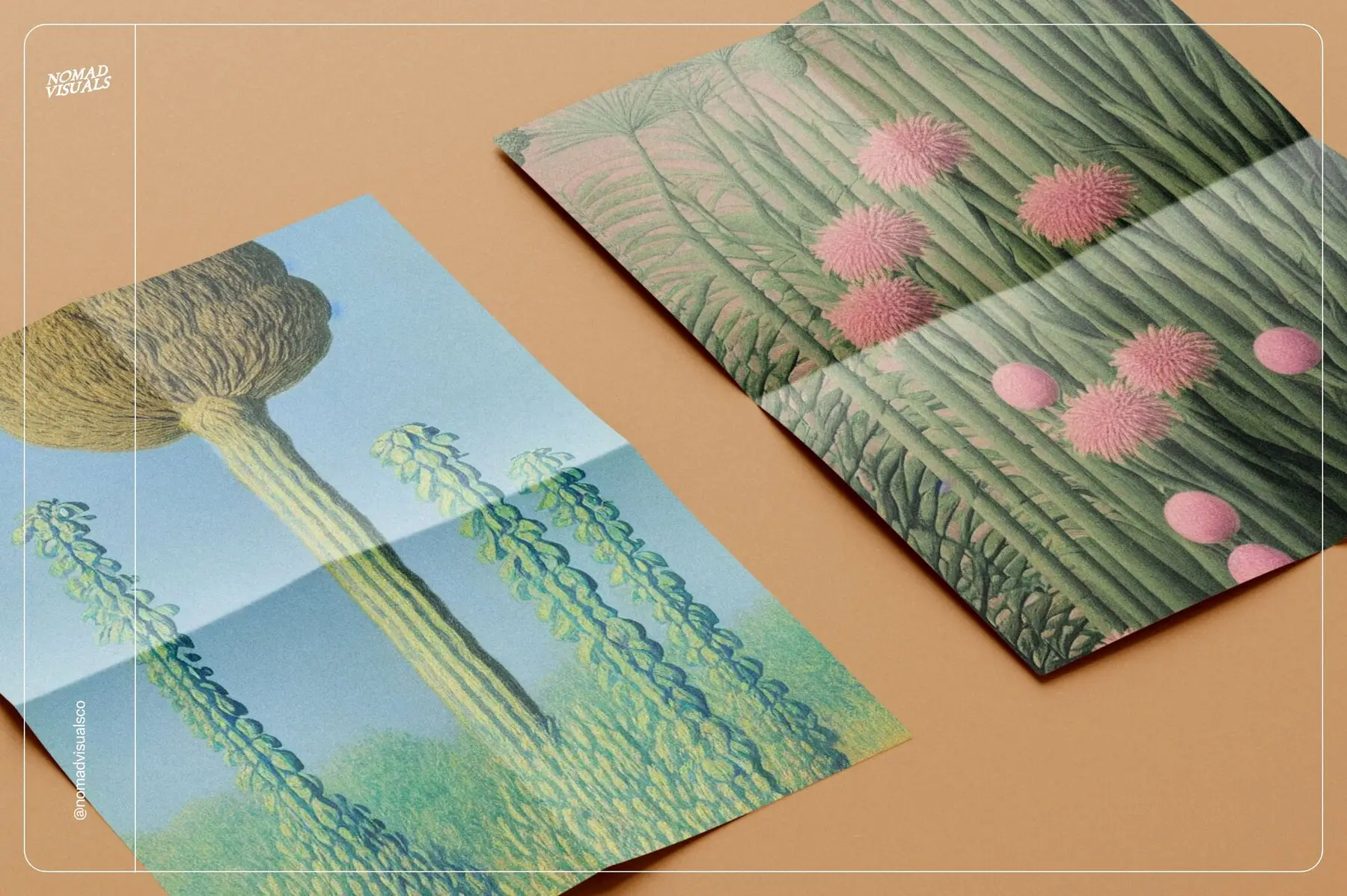 Botanical Surrealism Graphics - YouWorkForThem