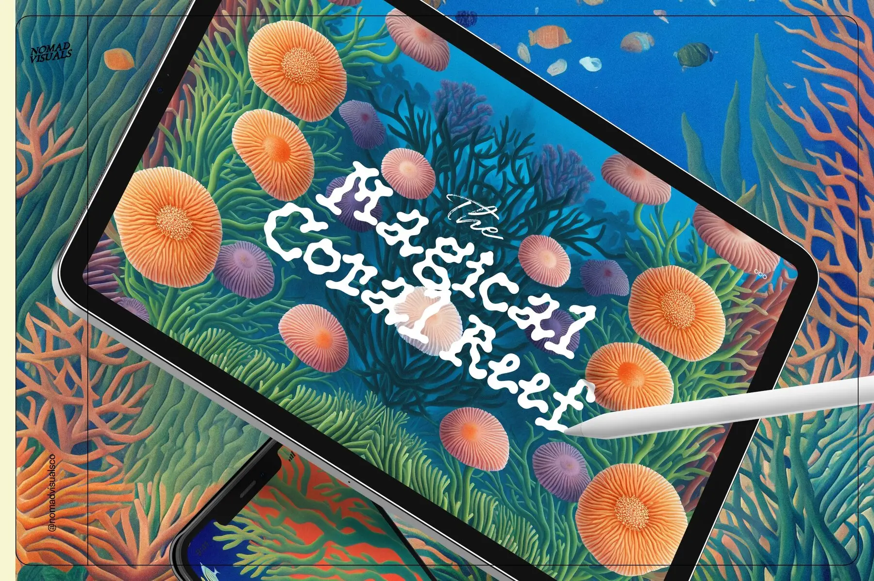 Magical Coral Reef Nature - YouWorkForThem