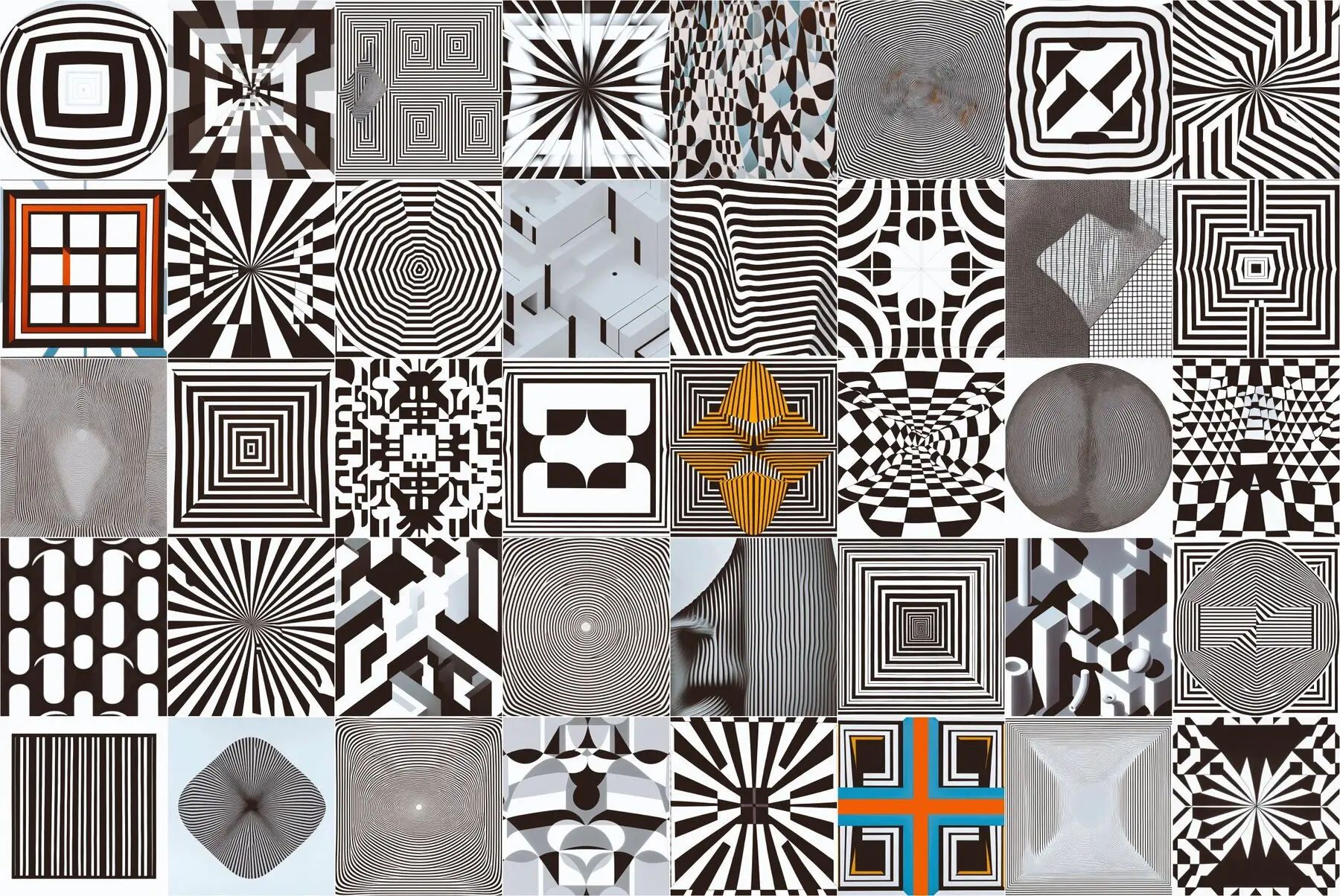 Op Art Posters Graphics - YouWorkForThem