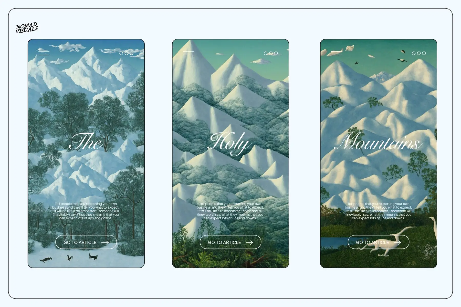 Winter Dream Illustrations - YouWorkForThem