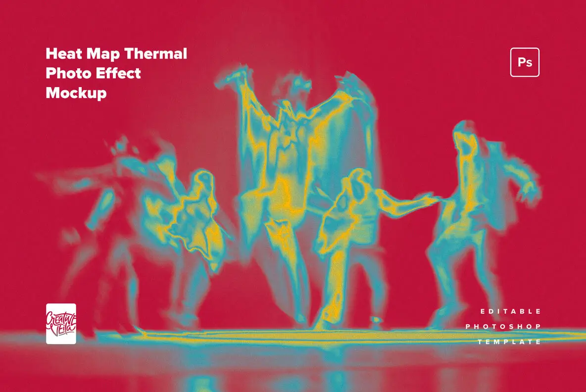 Heat Map Thermal Photo Effects - YouWorkForThem