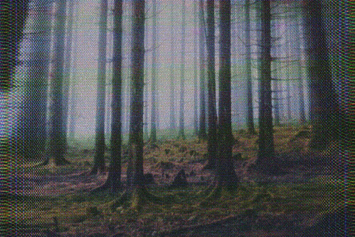 Static Noise Poster Effect - YouWorkForThem