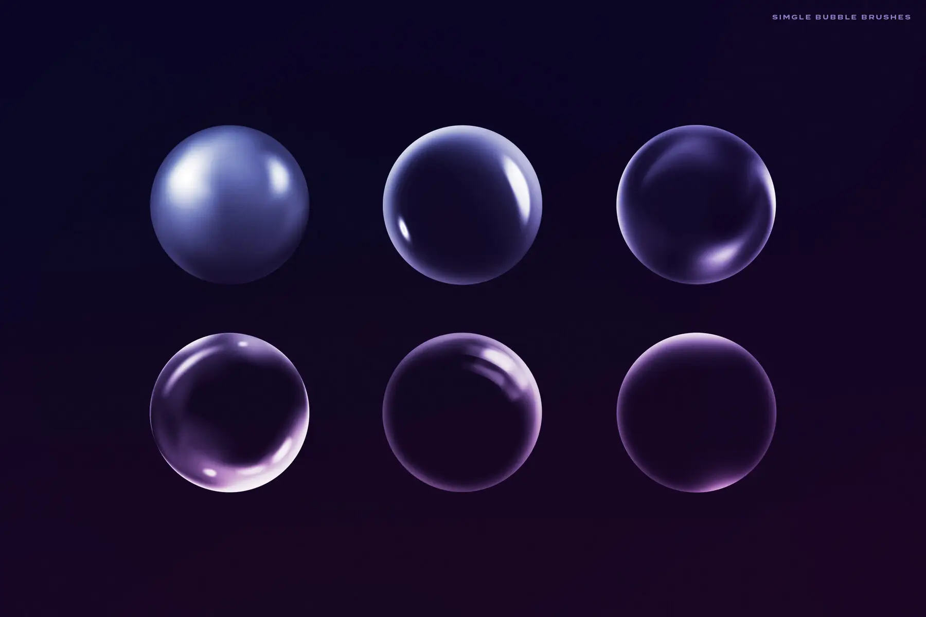 Soap Bubble Procreate Brushes - YouWorkForThem