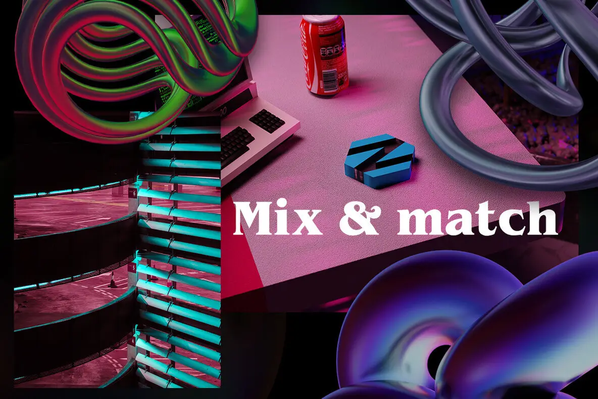 Volume - 3D Shapes Forms Graphics - YouWorkForThem