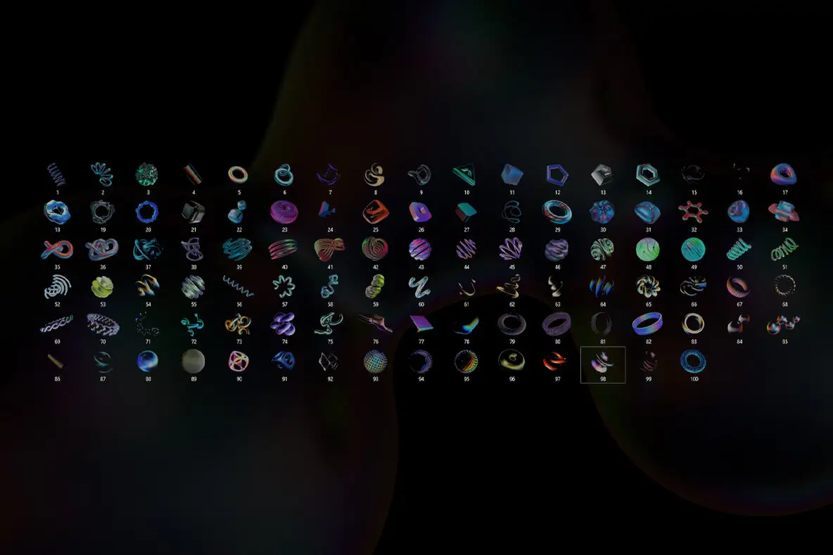 Volume - 3D Shapes Forms Graphics - YouWorkForThem