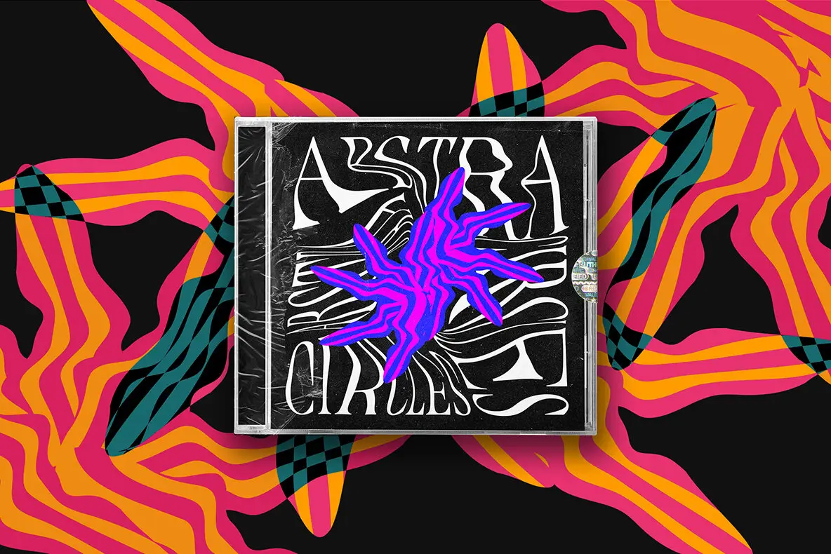 Distorted Abstract Shapes Graphics - YouWorkForThem