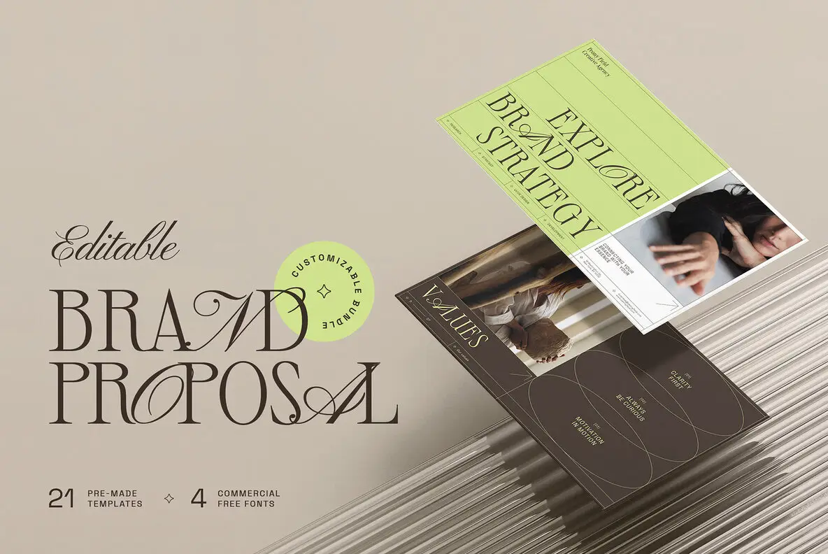 Presentation Template Bundle Graphics - YouWorkForThem