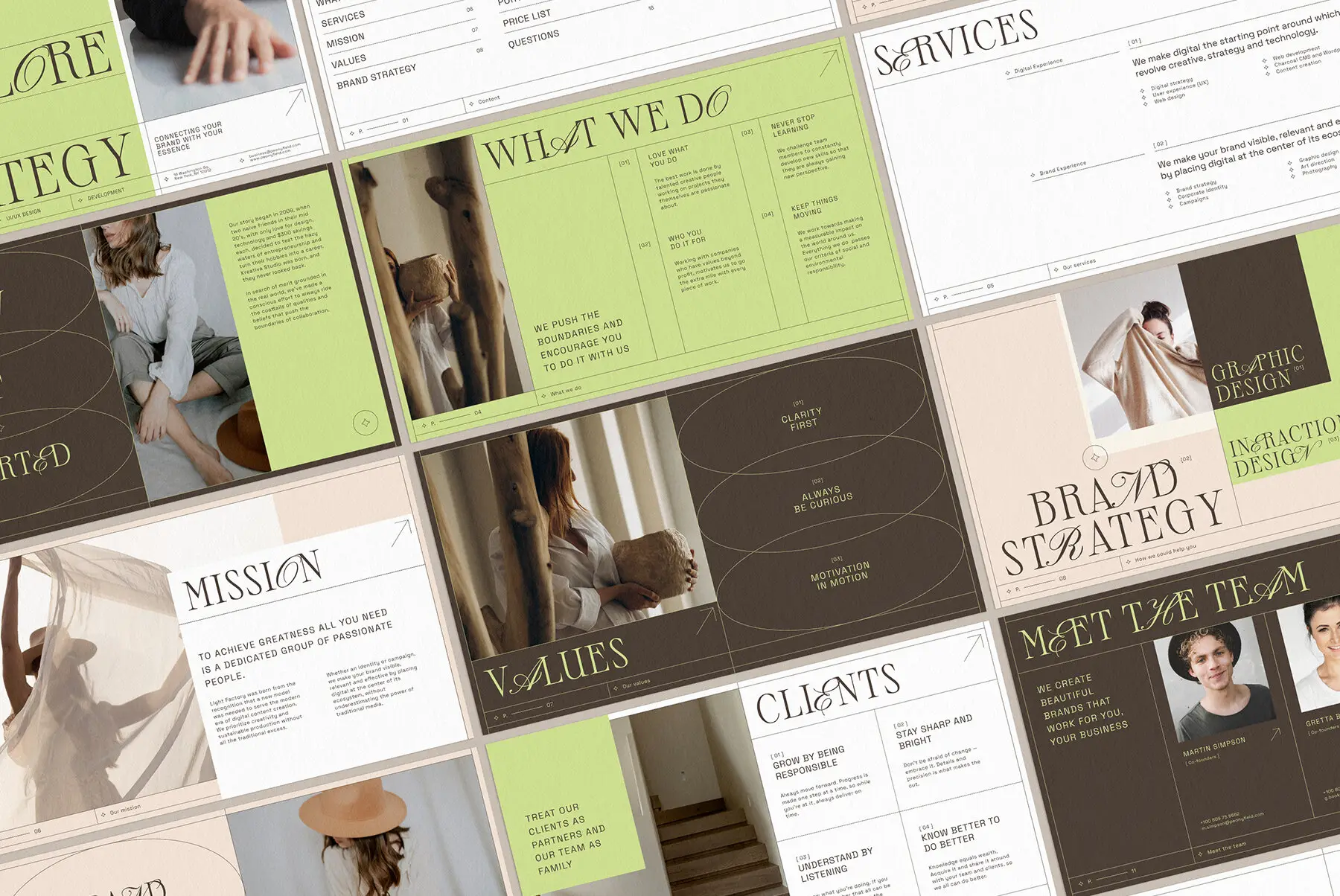 Presentation Template Bundle Graphics - YouWorkForThem