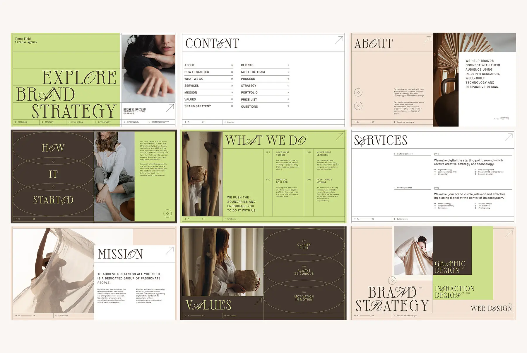 Presentation Template Bundle Graphics - YouWorkForThem