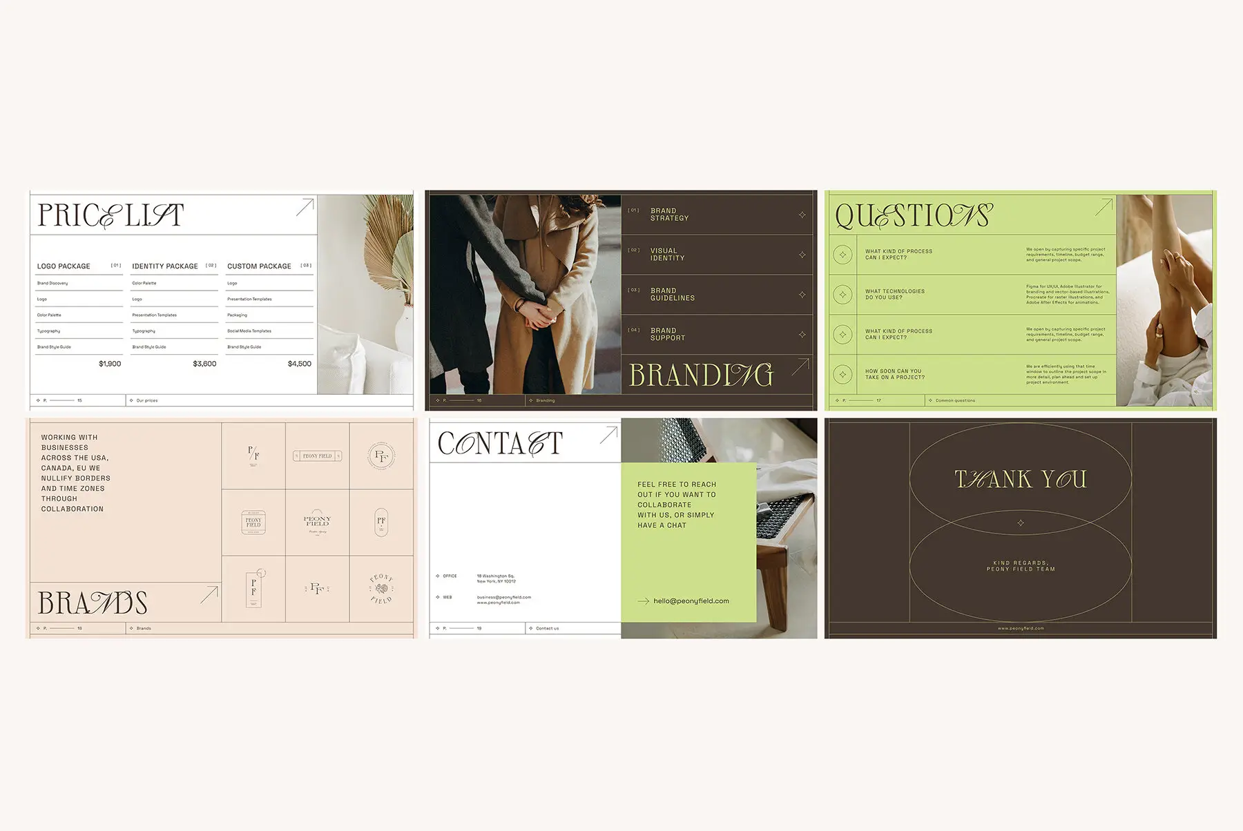 Presentation Template Bundle Graphics - YouWorkForThem