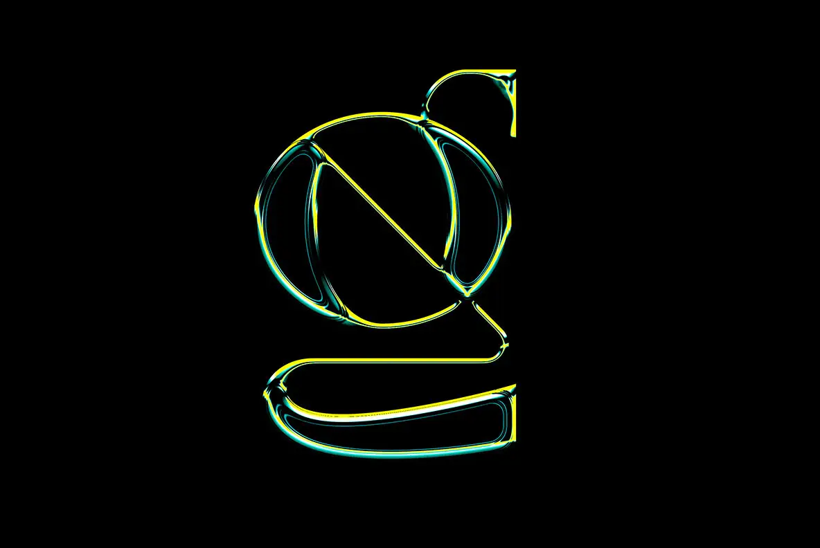 Chrome Logo Mockup - YouWorkForThem