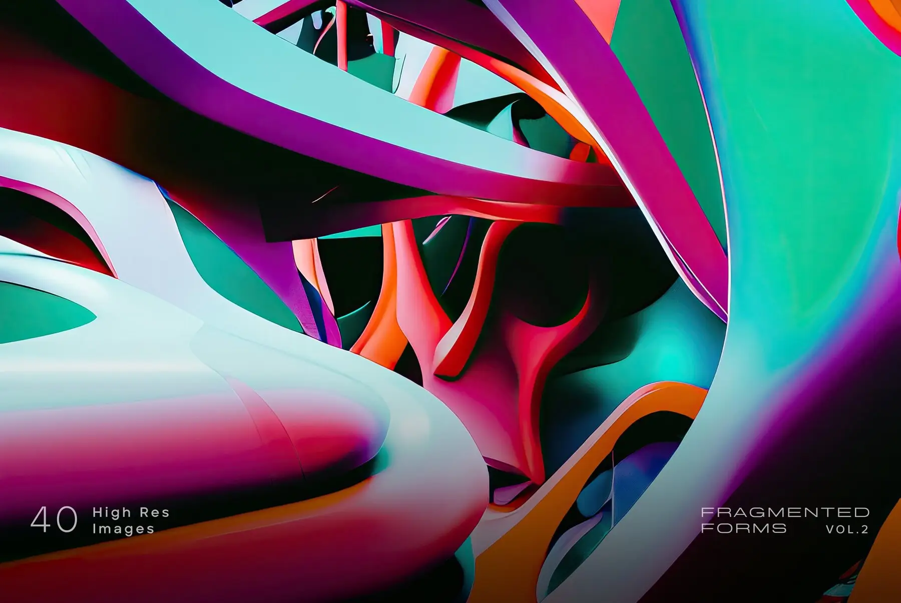 Fragmented Forms 2 Graphics - YouWorkForThem