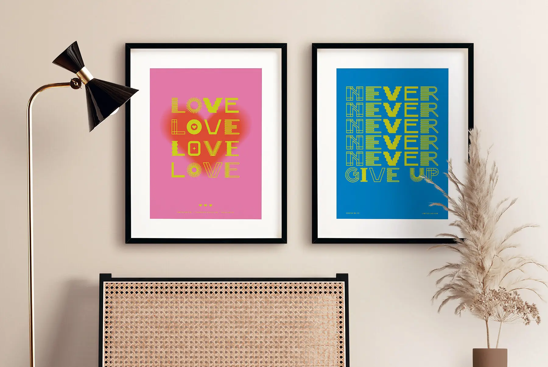 Typography Prints Posters Graphics - YouWorkForThem