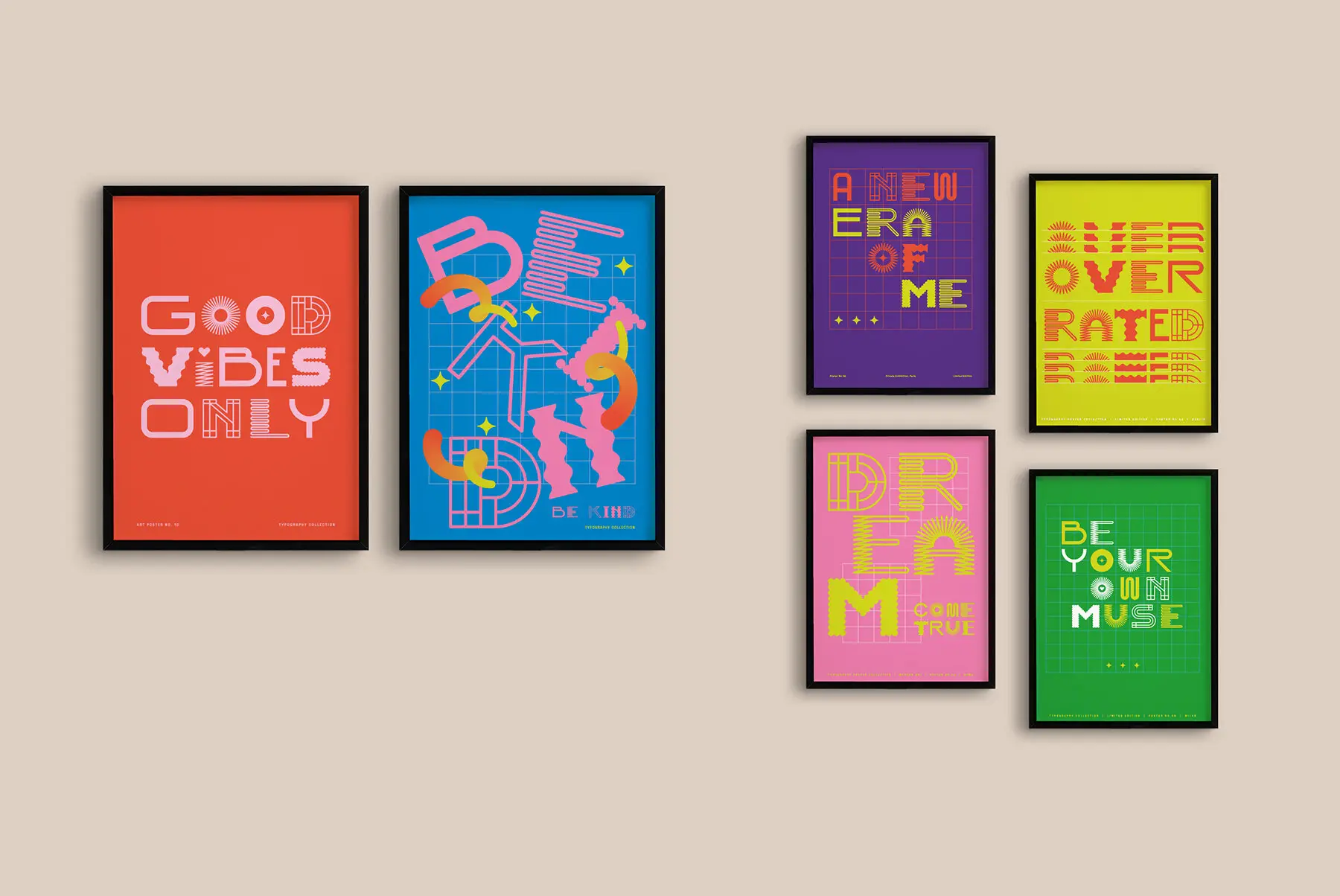 Typography Prints Posters Graphics - YouWorkForThem