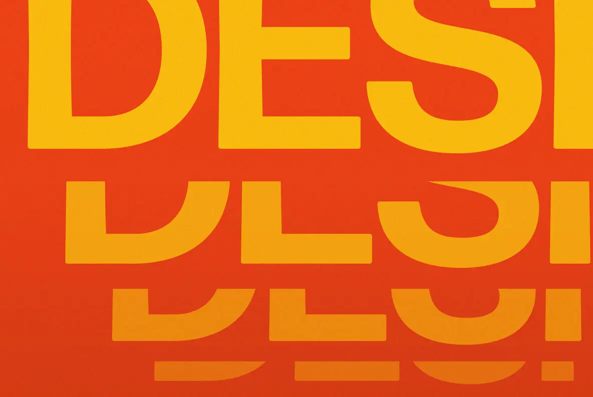 Cascading Distortion Text Effects Mockup - YouWorkForThem