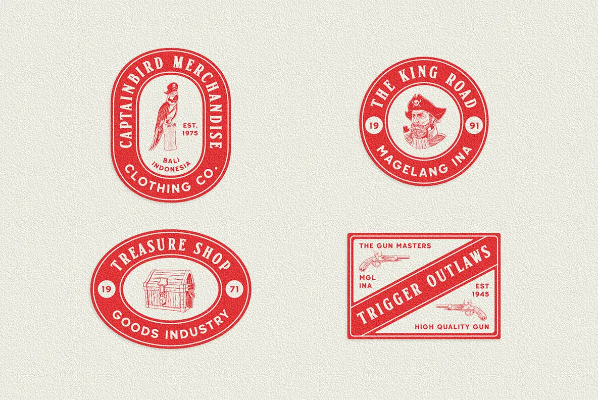 Pirate Nautical Graphics - YouWorkForThem
