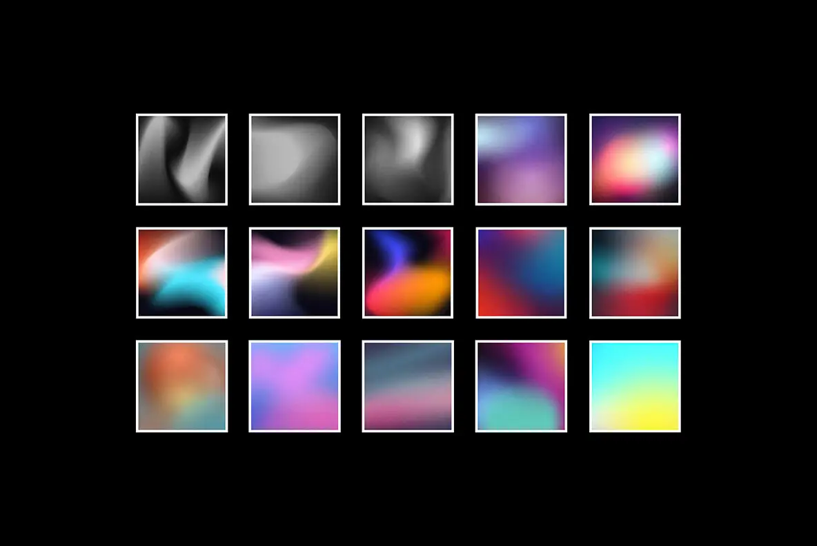 Blurred Cutout Masks Kit Graphics - YouWorkForThem