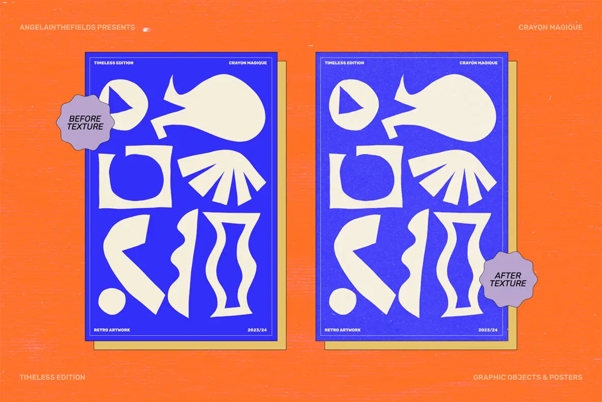 Retro Modern Doodle Art Graphics - YouWorkForThem