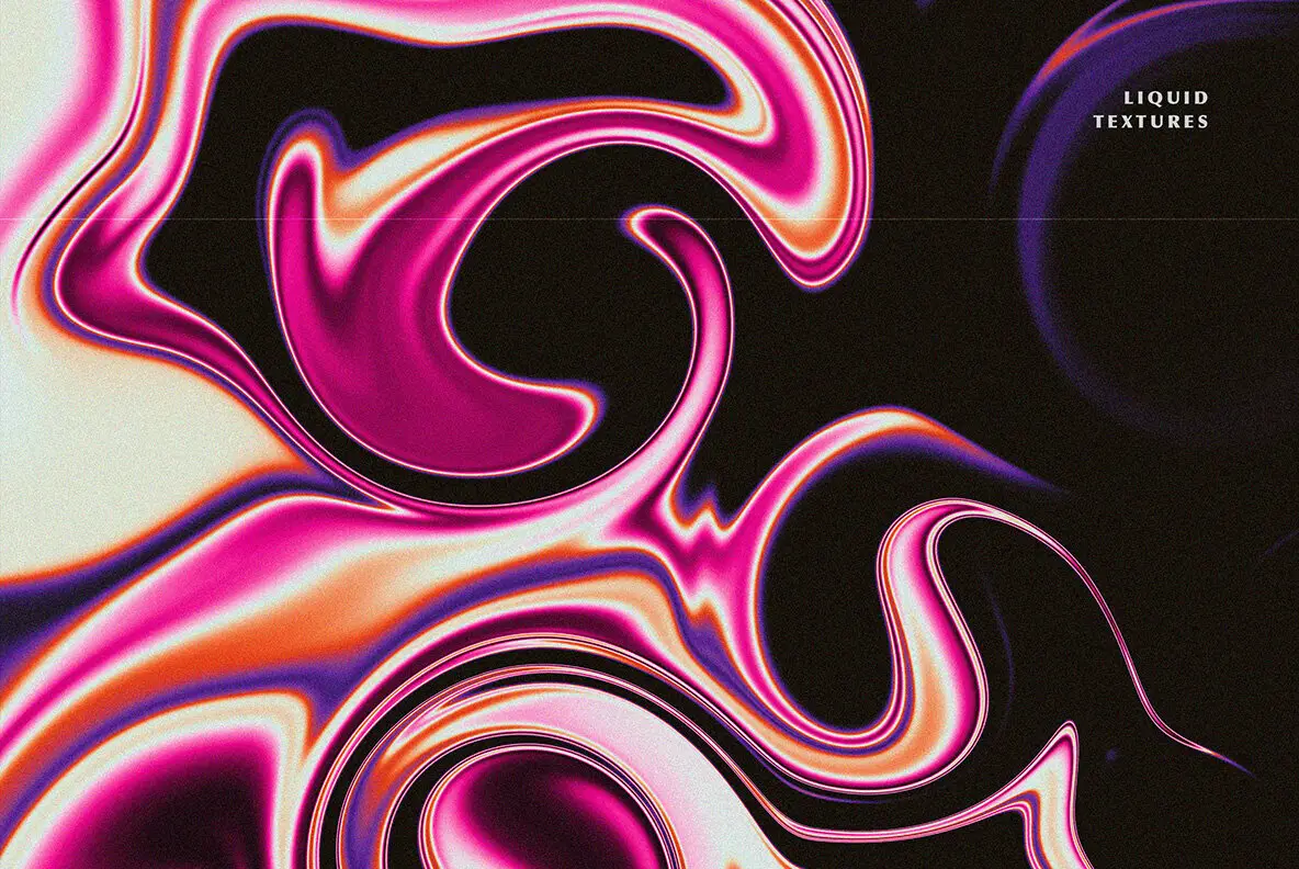 Iridescence Liquid Textures Kit Graphics - YouWorkForThem