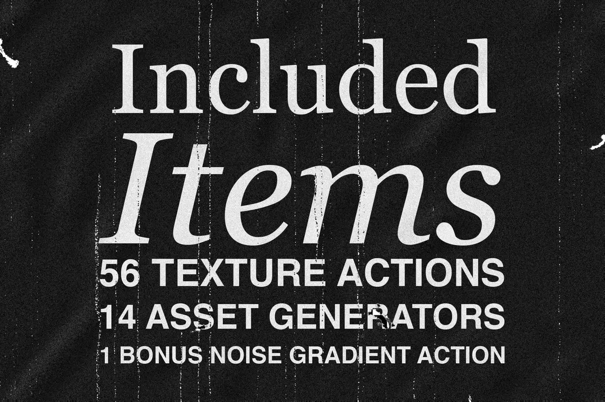Texture Machine - 71 Actions for Photoshop - YouWorkForThem