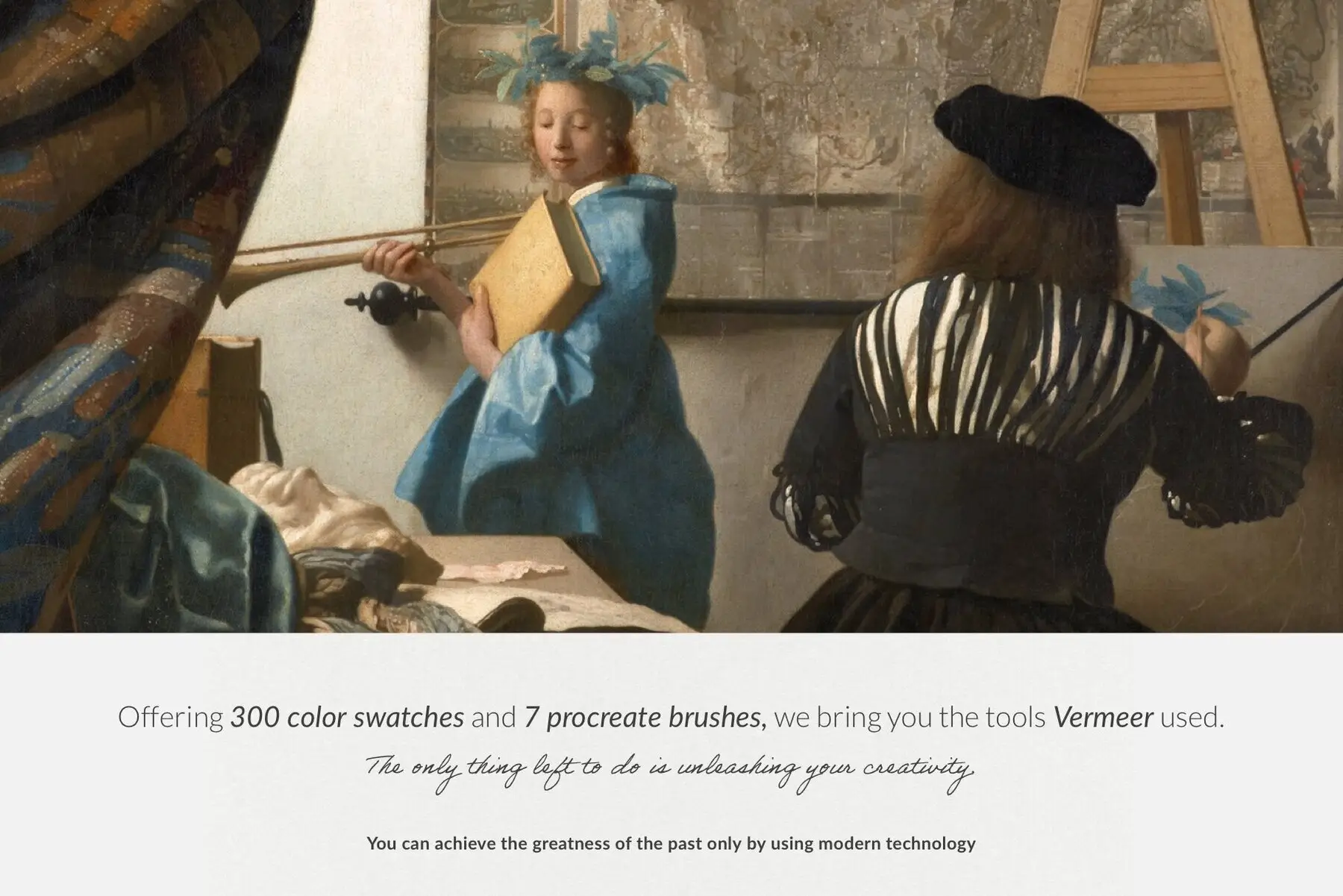 Vermeer Procreate Kit - YouWorkForThem