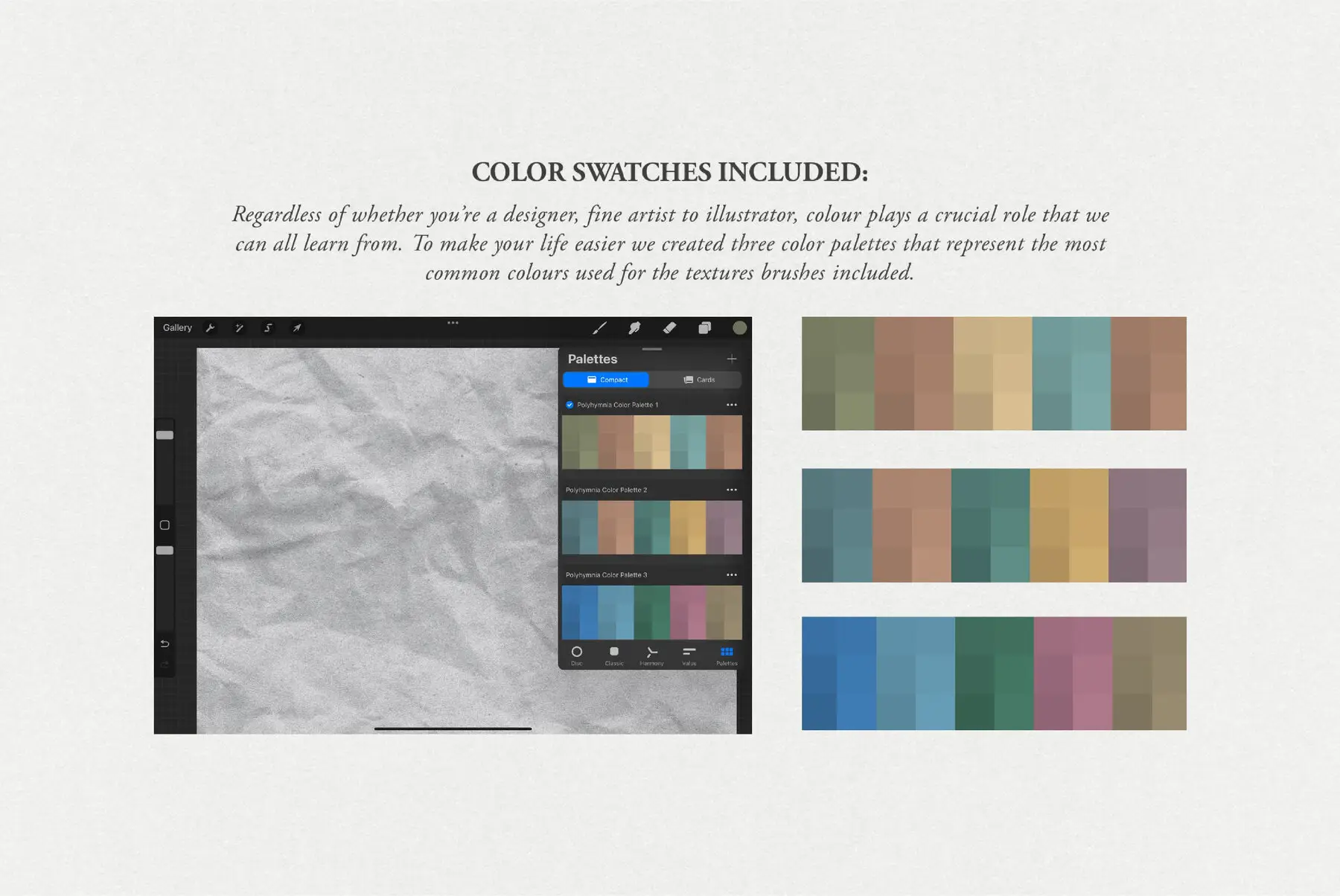 Polyhymnia Procreate Kit - YouWorkForThem