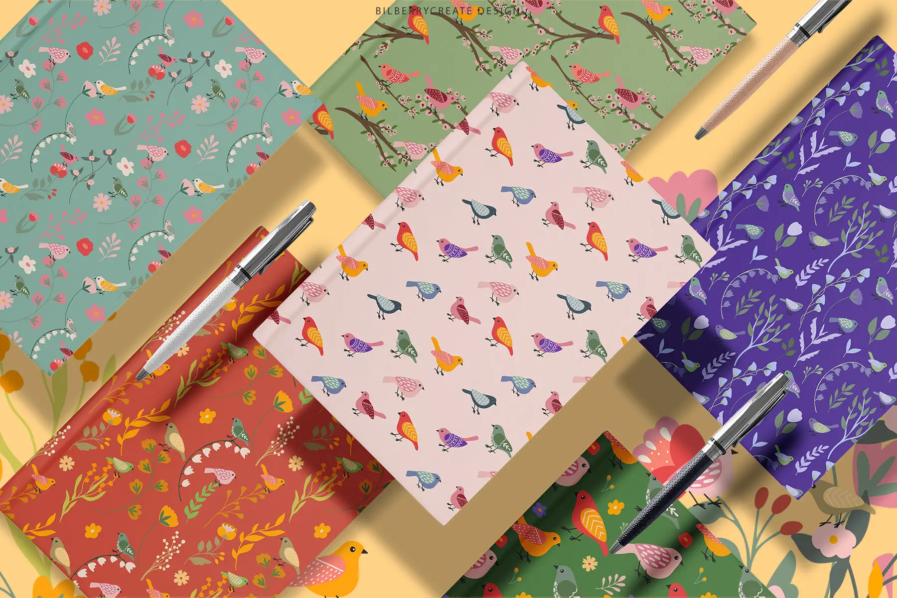 Early birds spring art set Animals - YouWorkForThem