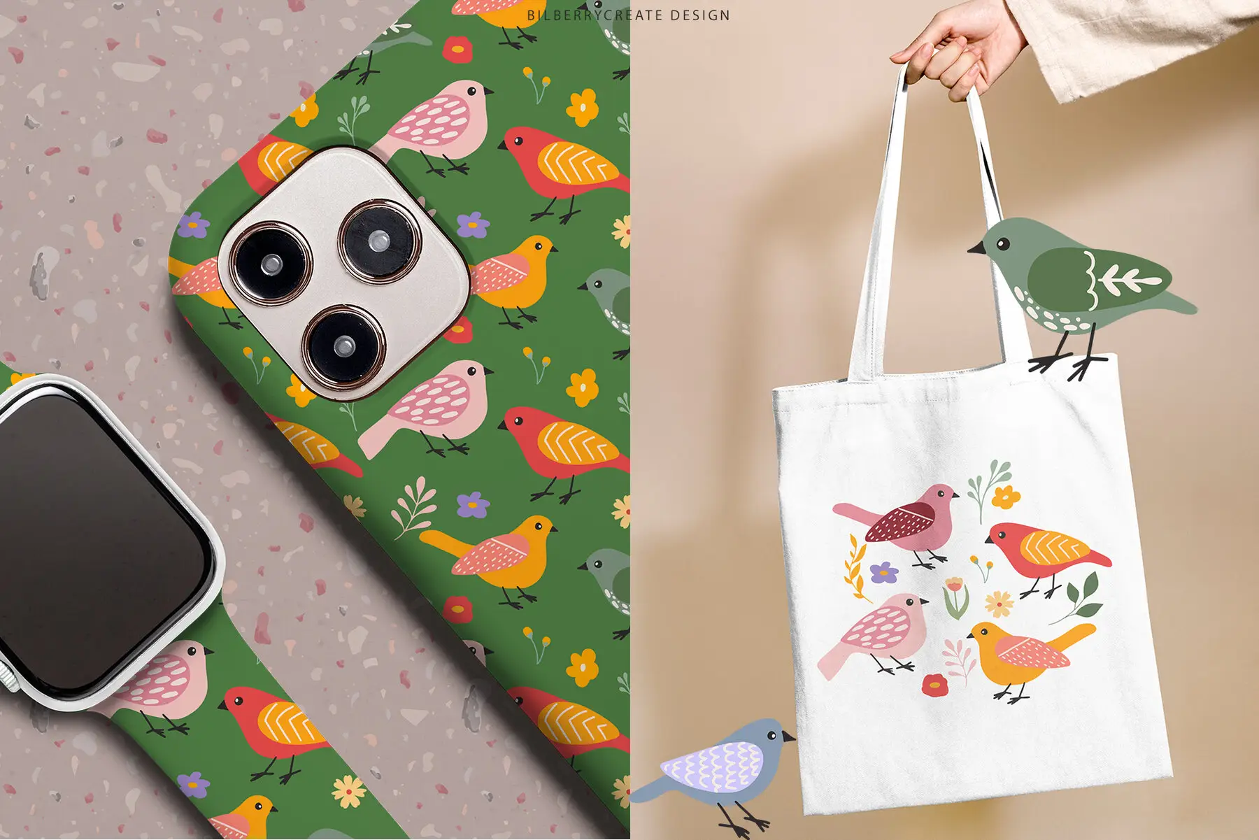Early birds spring art set Animals - YouWorkForThem