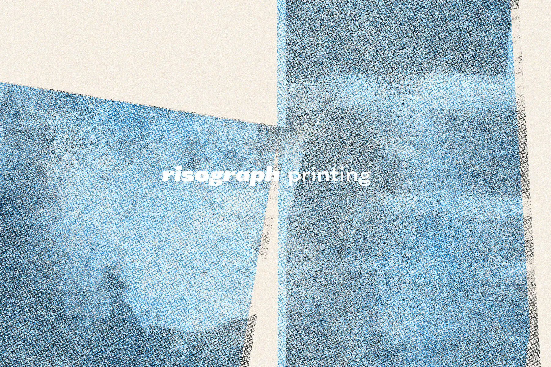 Risograph Textures and Posters Graphics - YouWorkForThem