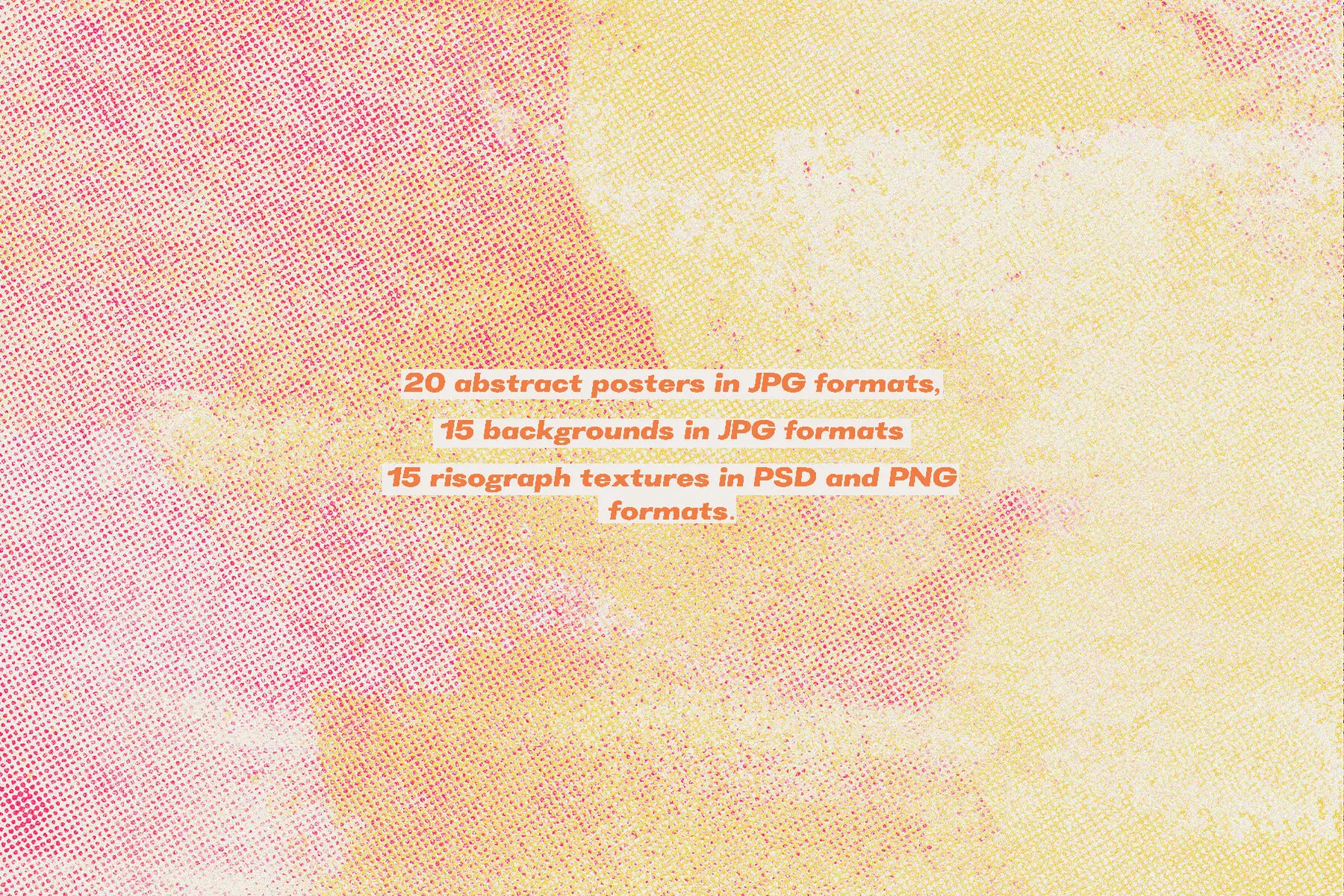 Risograph Textures and Posters Graphics - YouWorkForThem