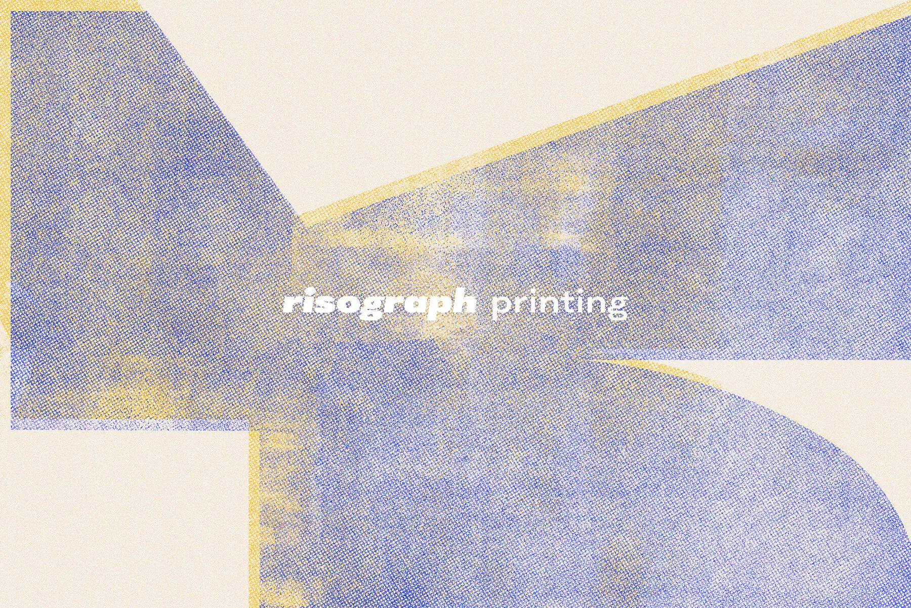 Risograph Textures and Posters Graphics - YouWorkForThem