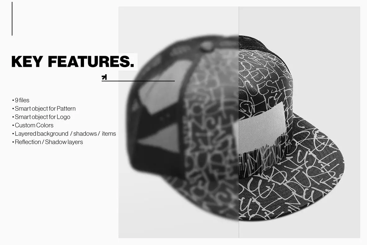 Cap Collection Mockup Mockups - YouWorkForThem