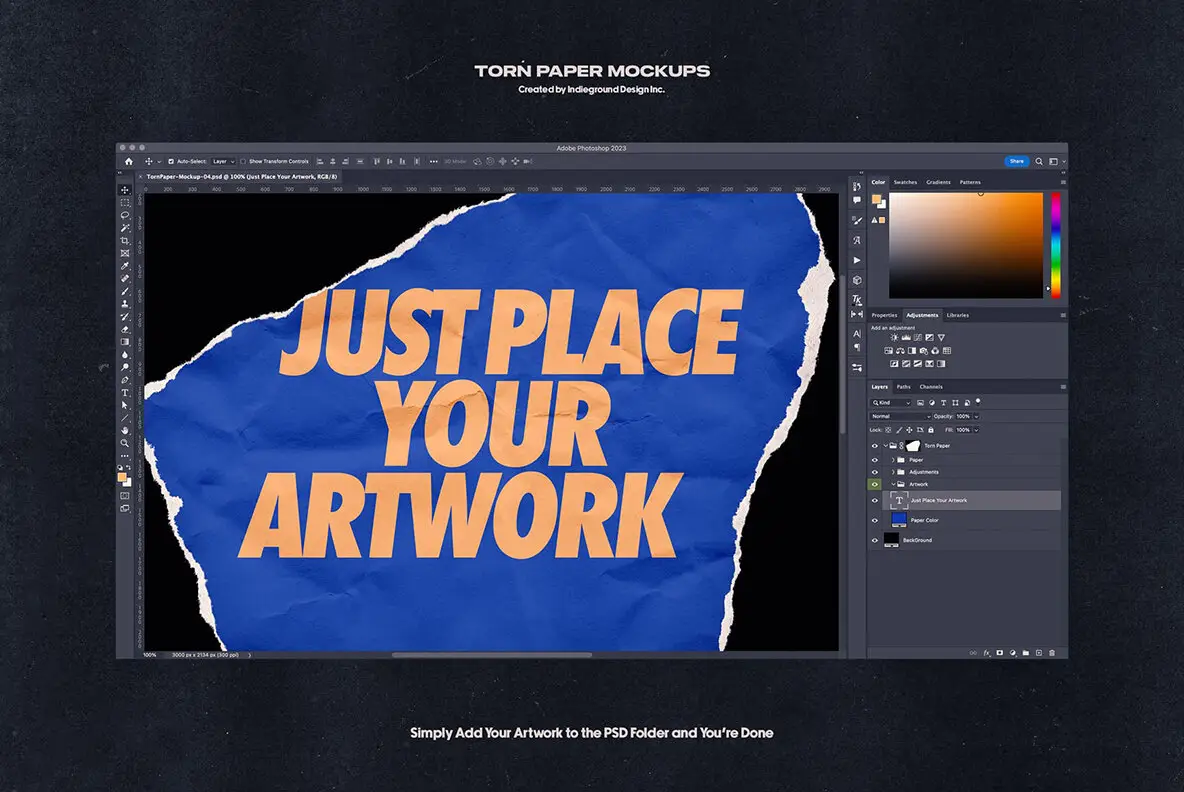 Torn Paper Mockups - YouWorkForThem
